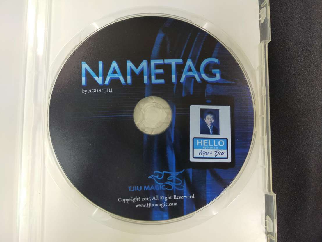 Yahoo!オークション - 【D243】NAMETAG ネームタグ Agus Tjiu カード D...