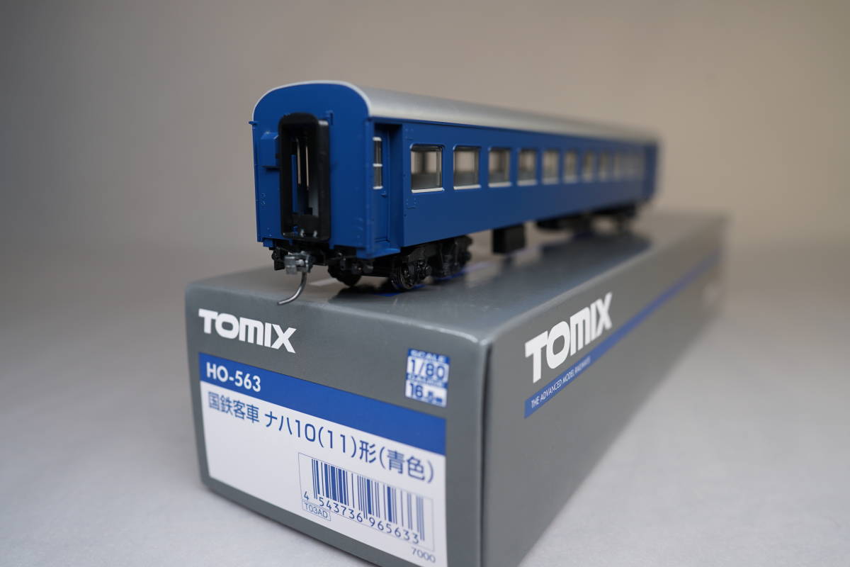 Yahoo!オークション - 【美品】TOMIX HO-563 国鉄客車ナハ10(11)形(青...