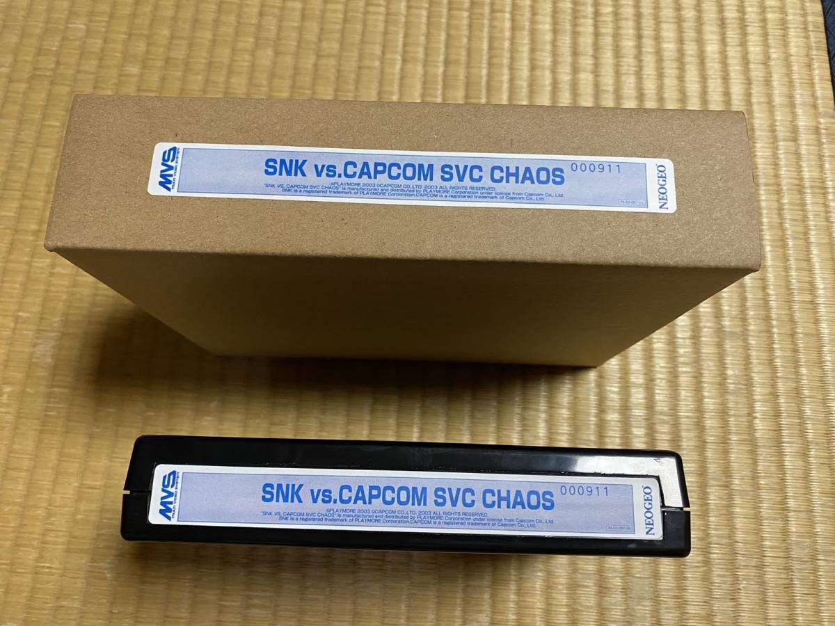 Yahoo!オークション - SNK VS CAPCON（SNK VS. CAPCOM SVC CHAOS）MVS