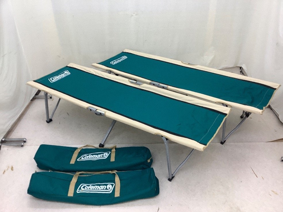 Yahoo!オークション - Coleman イージースリムコット/キャンプベッド/...