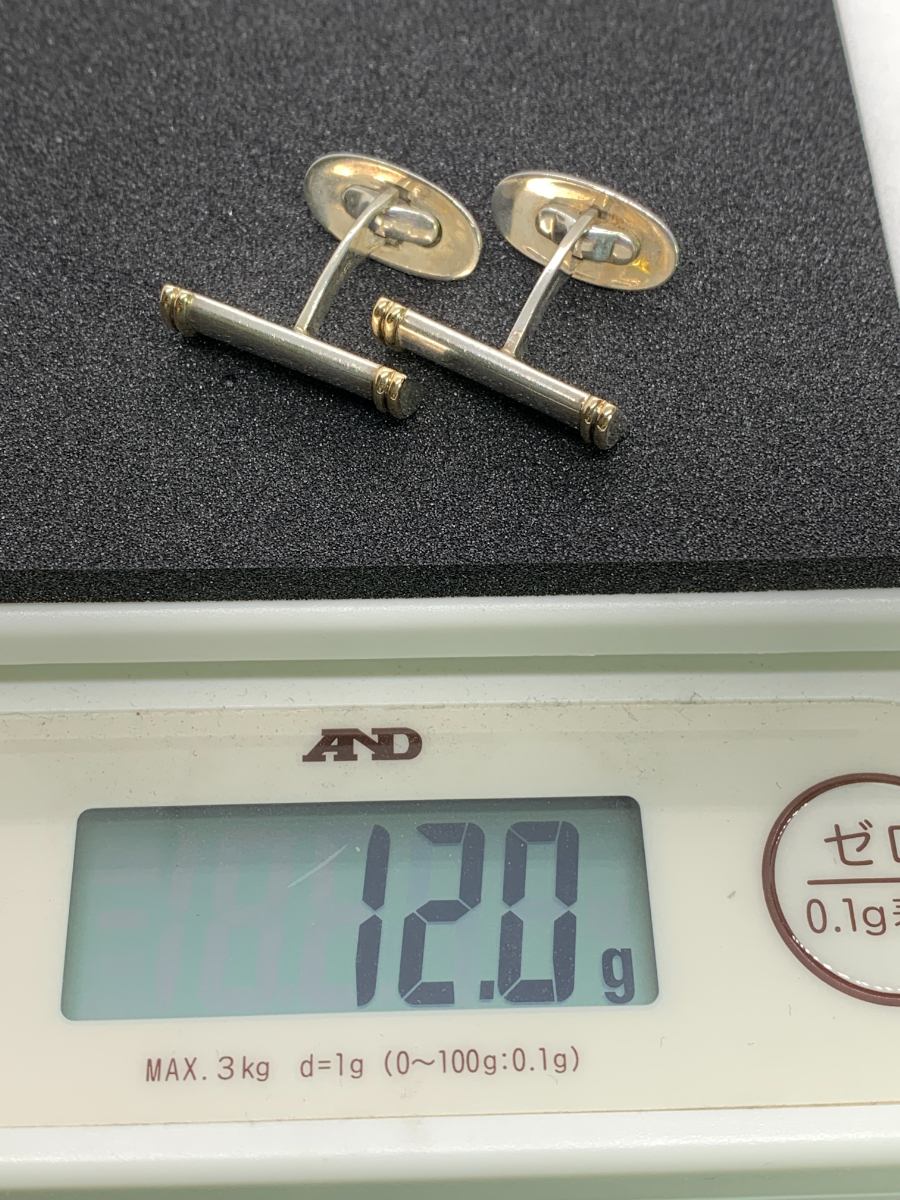 Yahoo!オークション - 【TN07】 化粧箱・小袋付 18Kカフス 【ティファ...