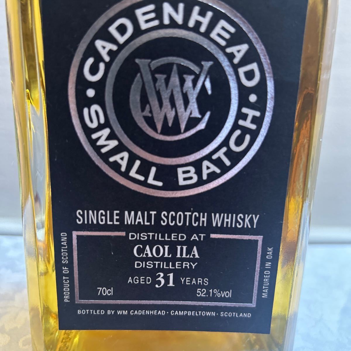 Yahoo!オークション - カリラ 1984 52.1% ケイデンヘッド