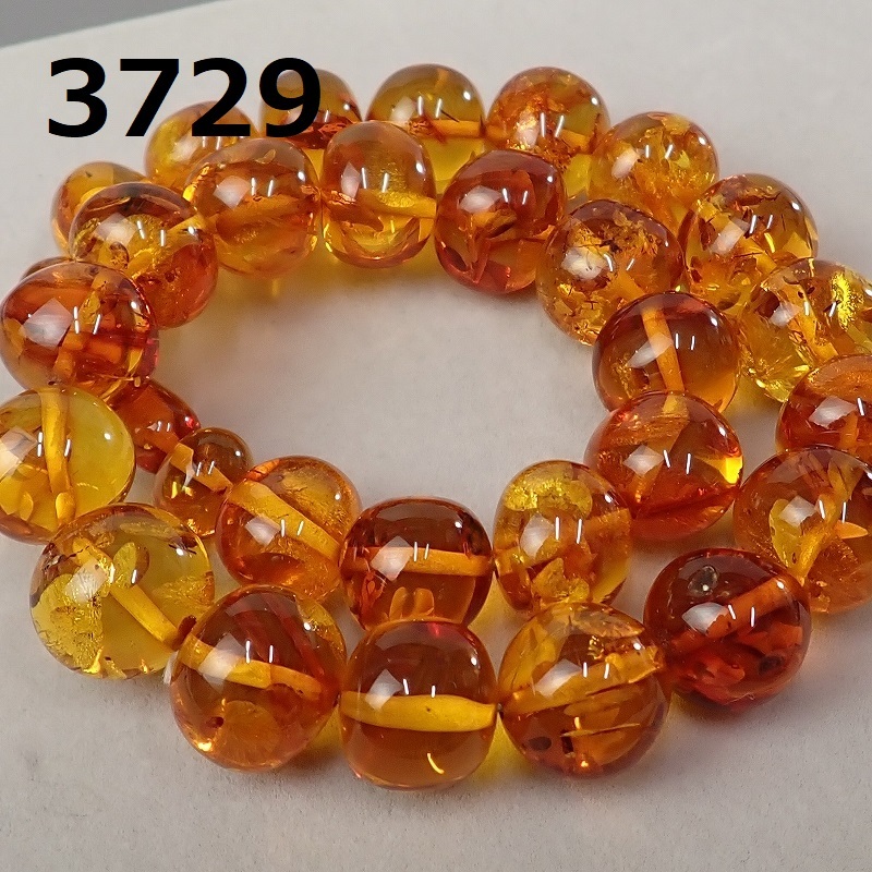 Yahoo!オークション - AC-3729 本琥珀・アンバー ネックレス 大粒玉 65...