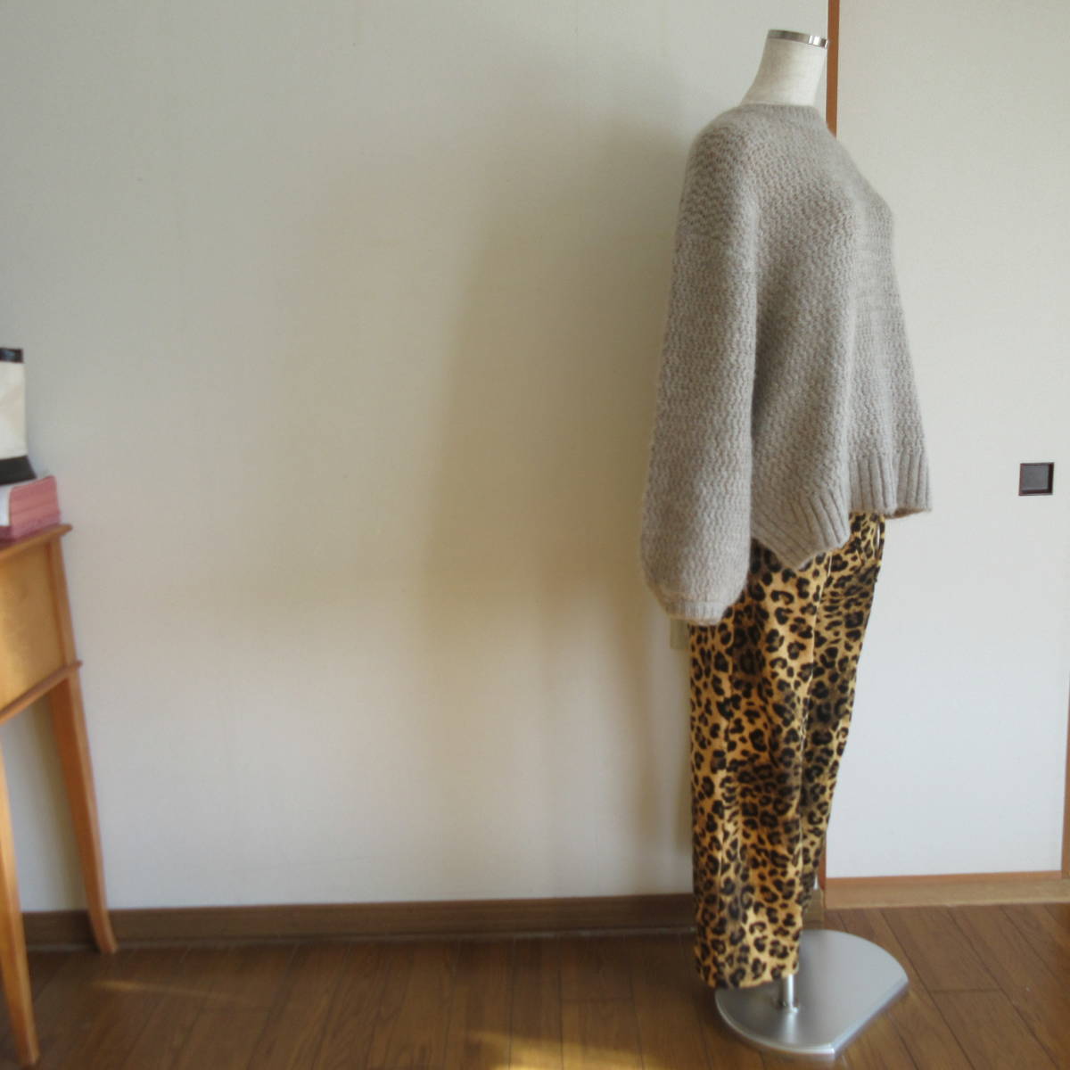 L'Appartement アパルトモン レオパードスエットパンツ 36サイズ L'Appartement アパルトモン レオパードスエットパンツ 36サイズ