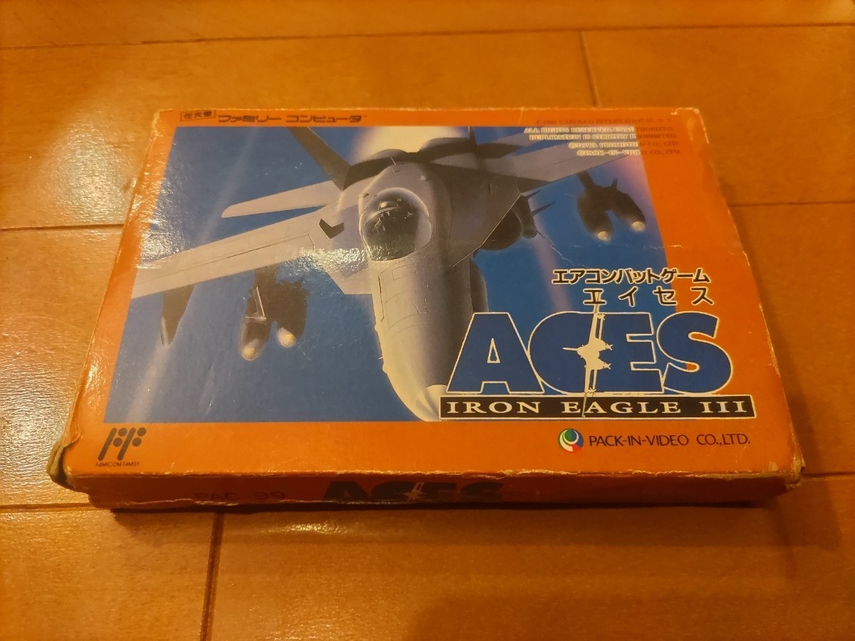 Yahoo!オークション - エイセス 箱説付き ファミコンソフト FC ACES