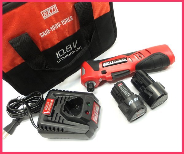 Yahoo!オークション - C1129i 美品 藤原産業 SK11 10.8V 充電アングル...