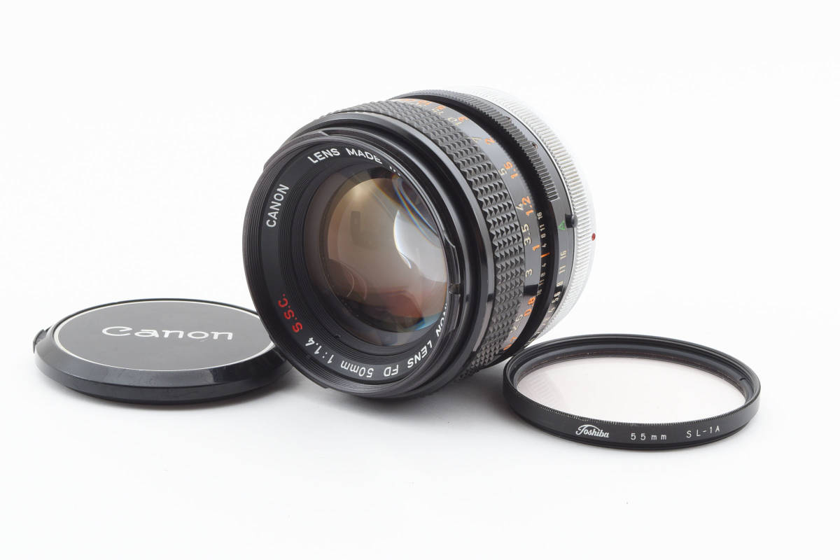 並品 キャノン CANON FD 50mm F1.4 S.S.C. ♯A4790(キヤノン)｜売買されたオークション情報、yahooの商品情報をアーカイブ公開 - オークファン（aucfan.com）