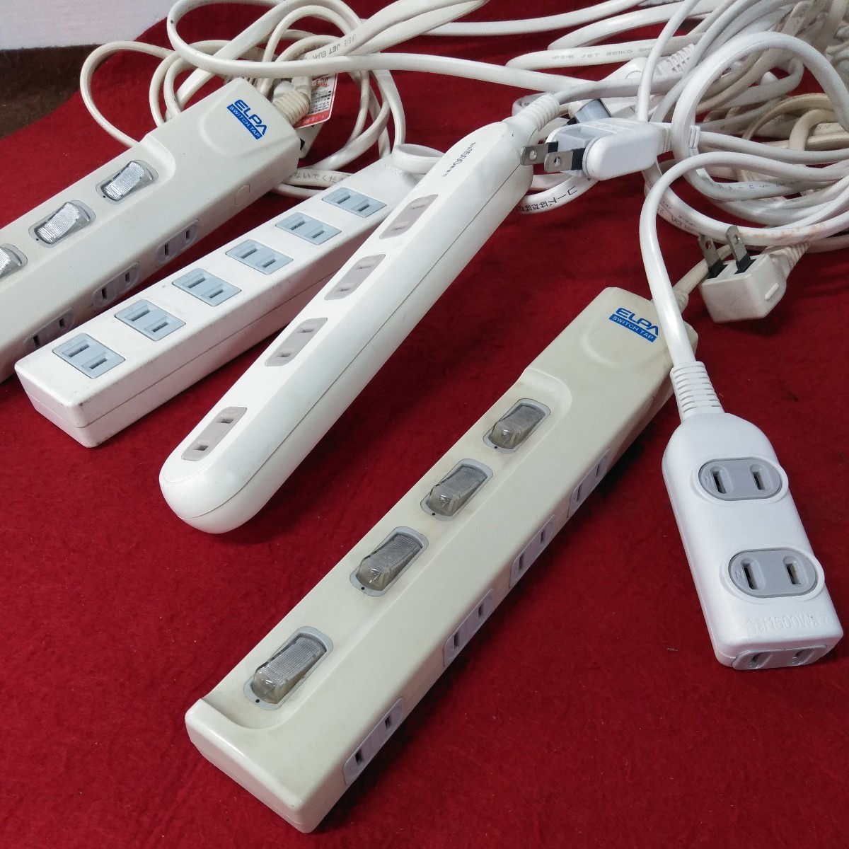 Yahoo!オークション - g_t N179 中古 スイッチ付き タップ 延長コード ...