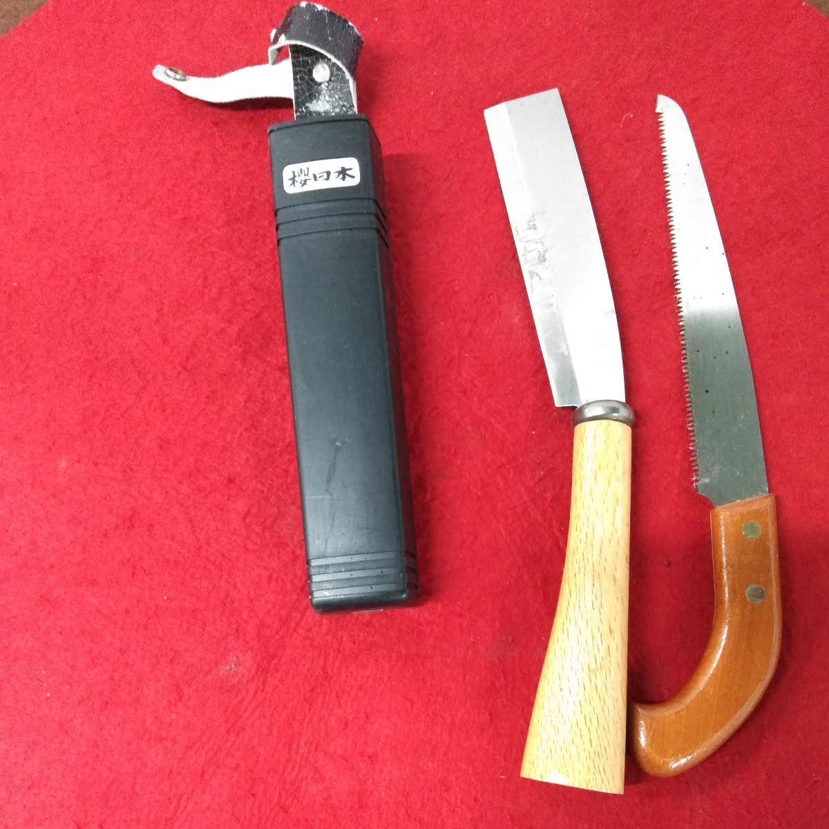 Yahoo!オークション - g_t N230 キャンプ 向け ナタ のこぎり ミニスコ...