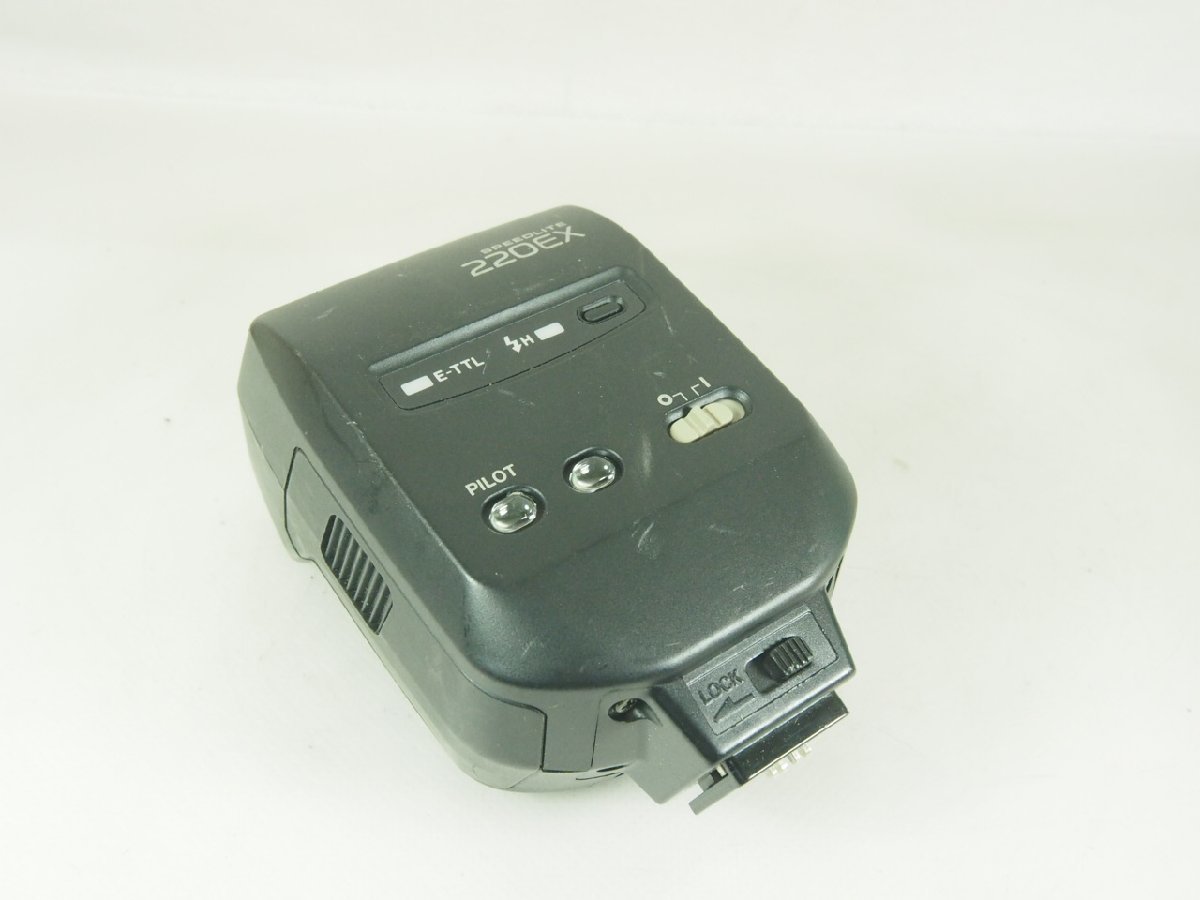 Yahoo!オークション - B999-3 美品 キヤノン スピードライト 220EX