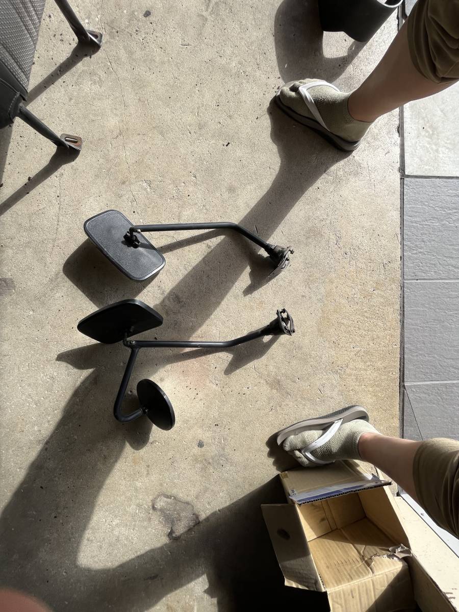 Yahoo!オークション - 三菱ジープ J55 純正ミラー 左右セット