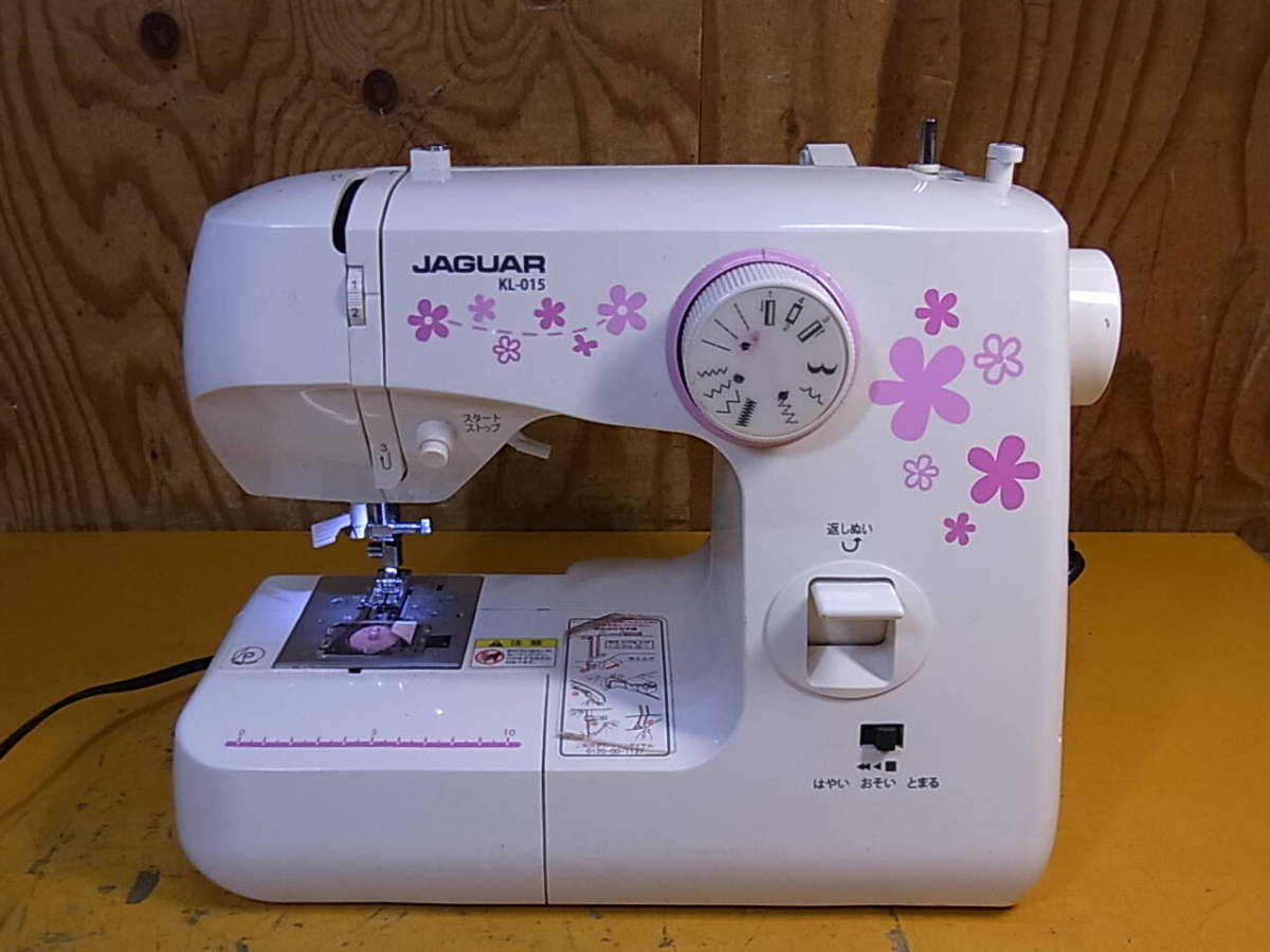 Yahoo!オークション - Cb/021 ジャガー JAGUAR ミシン KL-015 ジャン...