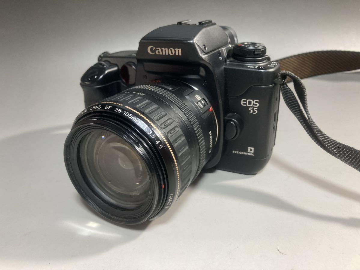 Yahoo!オークション - 【2A25】Canon キャノン EOS 55 フィルムカメラ ...