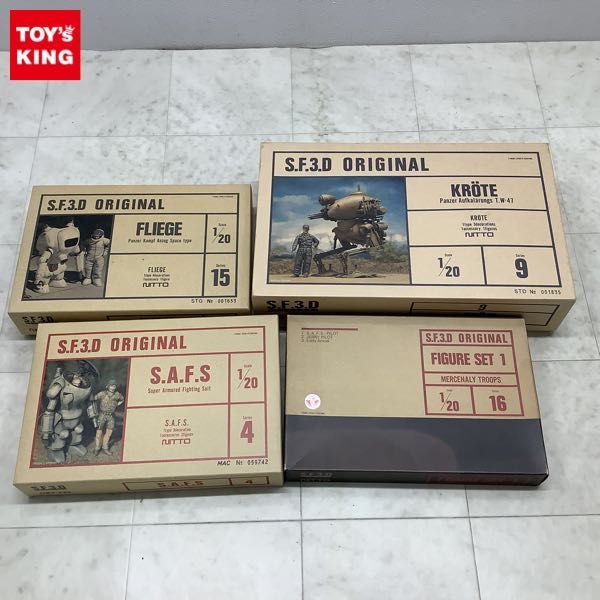 Yahoo!オークション - 1円〜 NITTO 1/20 S.F.3.D.オリジナル S.A.F.S.