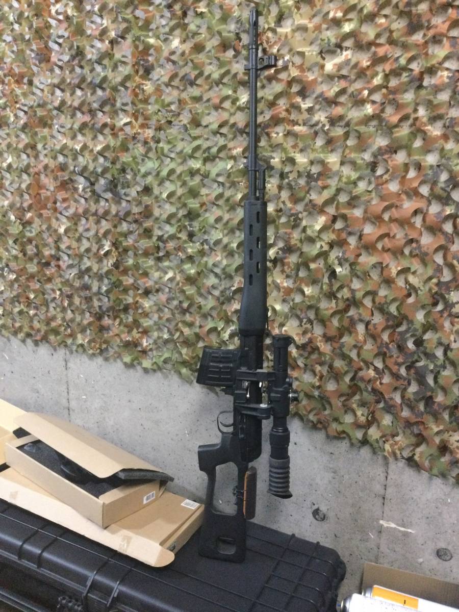 Yahoo!オークション - SVD ドラグノフ オリジナル電磁カスタム スコ...