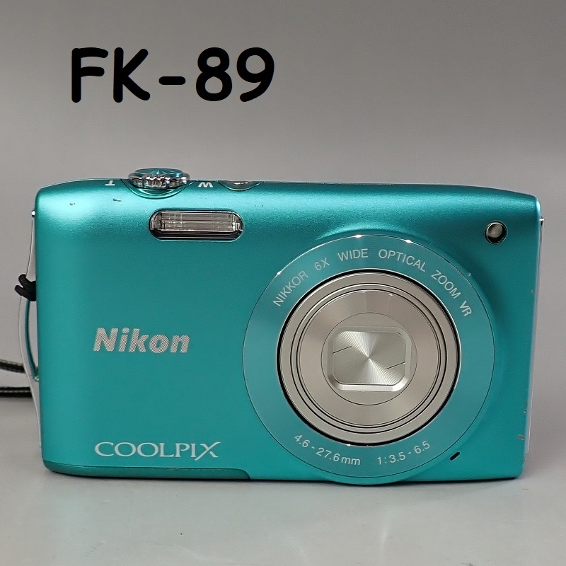 Yahoo!オークション - FK-89 NIKON ニコン COOLPIX S3300 簡易動作OK