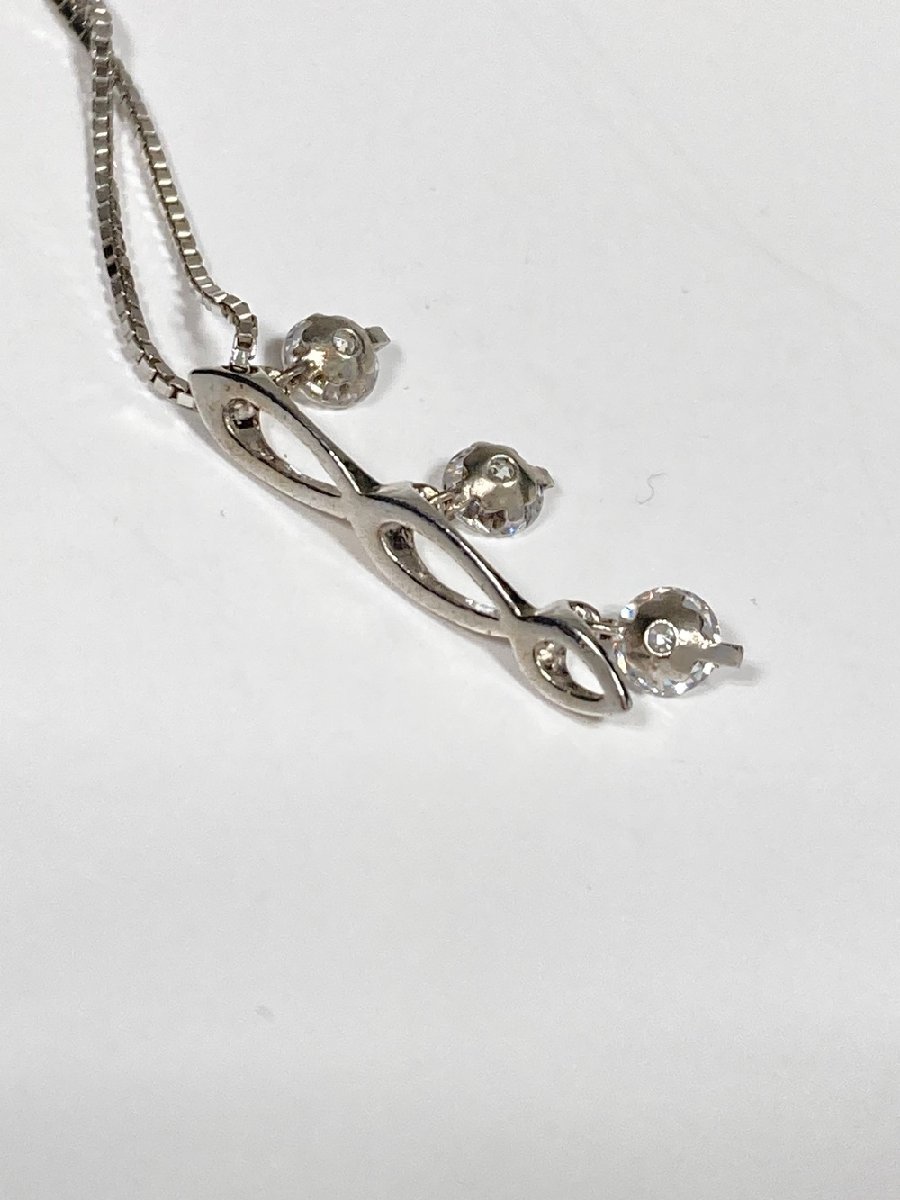 品 ESSENCE エッセンス 3連 ラインストーン ネックレス SV925刻印 / 首回り約43㎝(シルバー)｜売買されたオークション情報、yahooの商品情報をアーカイブ公開 ...