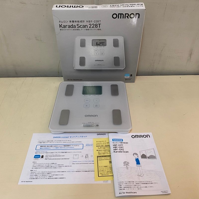 Yahoo!オークション - 未使用品 OMRON オムロン Karada Scan HBF-228T ...