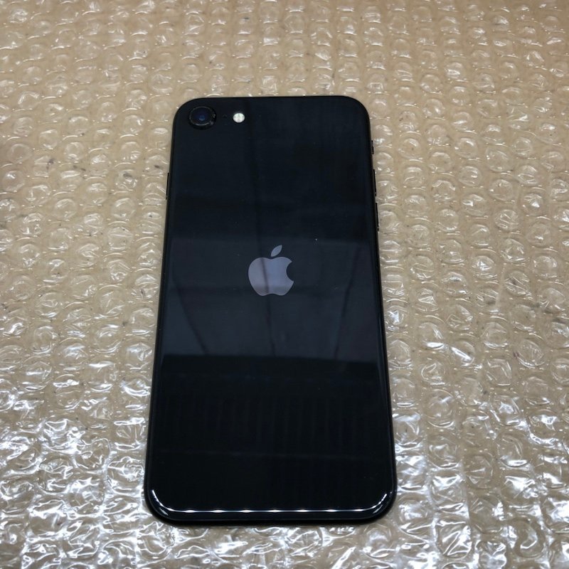 ジャンク Apple iPhone SE 第2世代 128GB ブラック MXD02J/A A2296 利用制限 au〇 アクティベーションロックあり 231030PT280001 ...