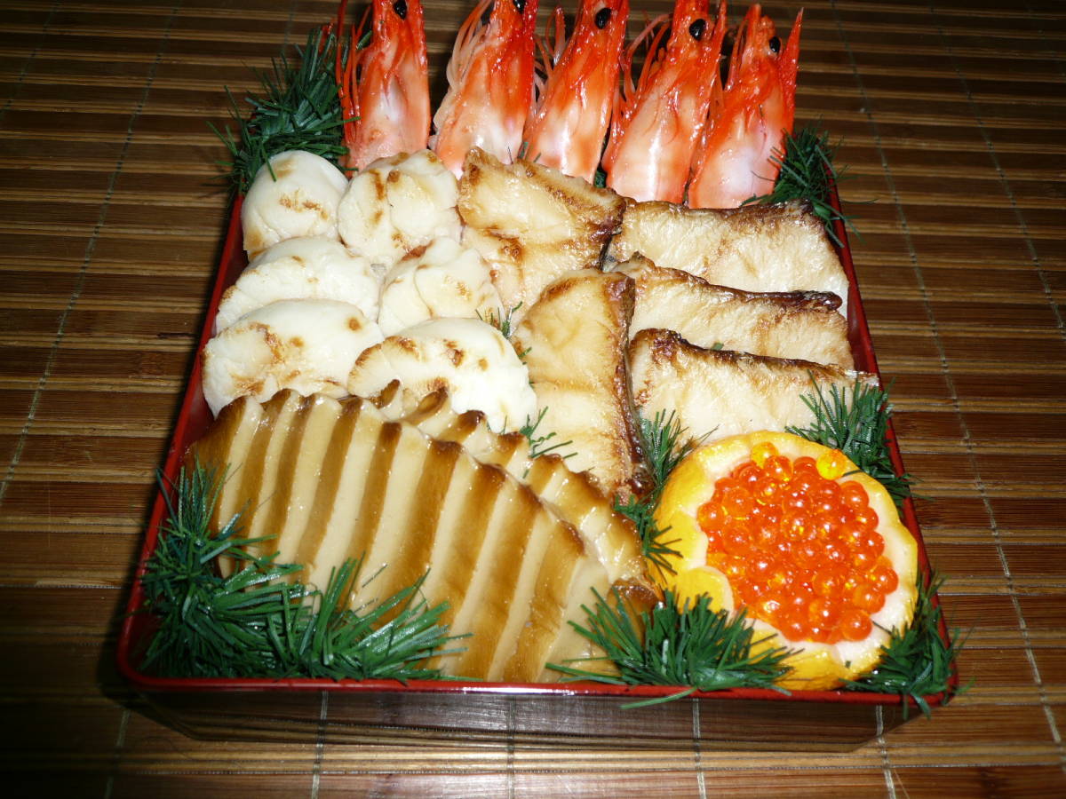 Yahoo!オークション - 食品サンプル おせち料理 NO1