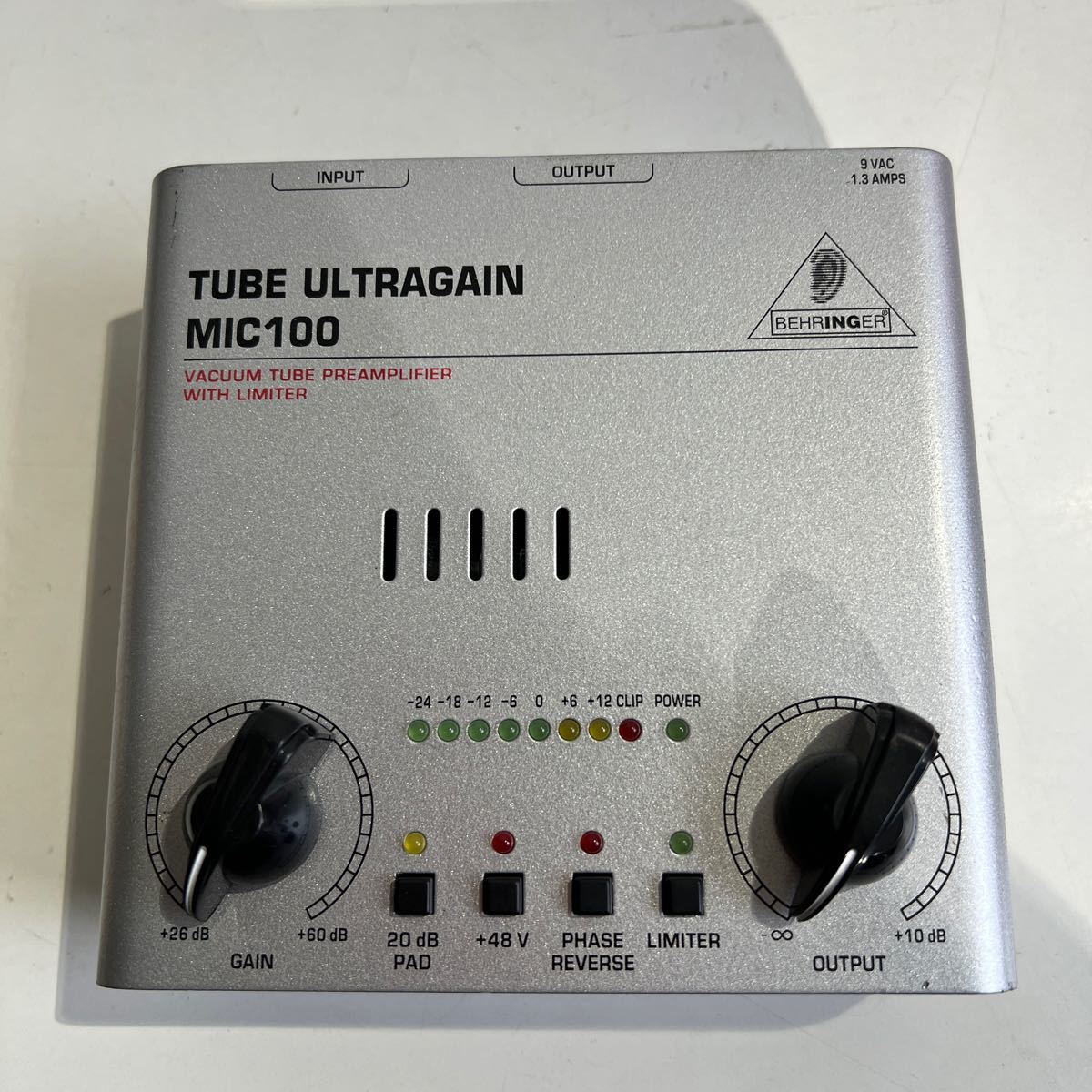 Yahoo!オークション - 管S231117 b MIC100 TUBE ULTRAGAIN（真空管マイ...