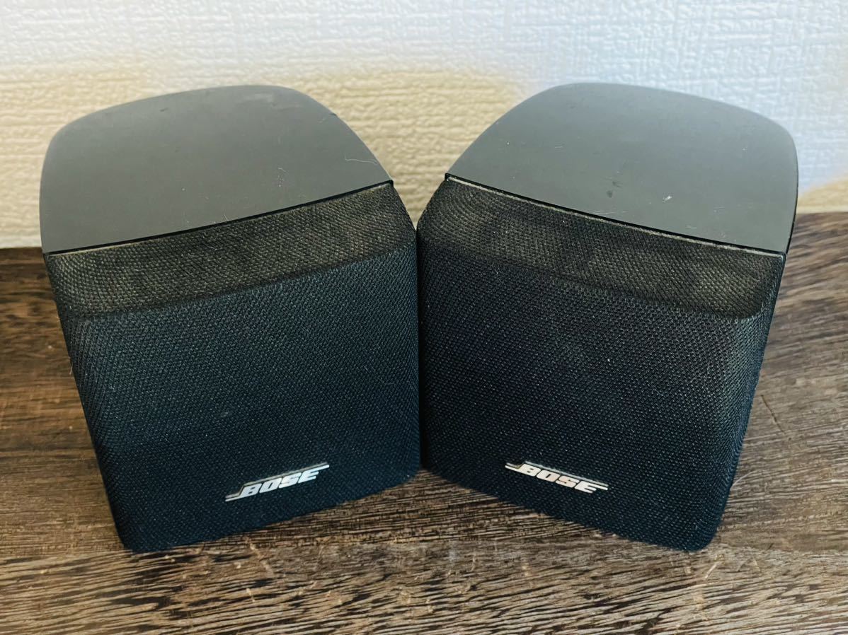 代購代標第一品牌－樂淘letao－BOSE/ボーズ CUBE キューブスピーカー キューブ型 サテライトスピーカー ペア 通電/音出し 現状品