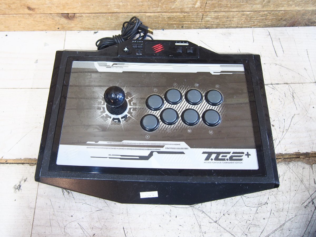 Yahoo!オークション - 【1H1115-10】 MAD CATZ TE2+ ARCADE FIGHTSTIC...