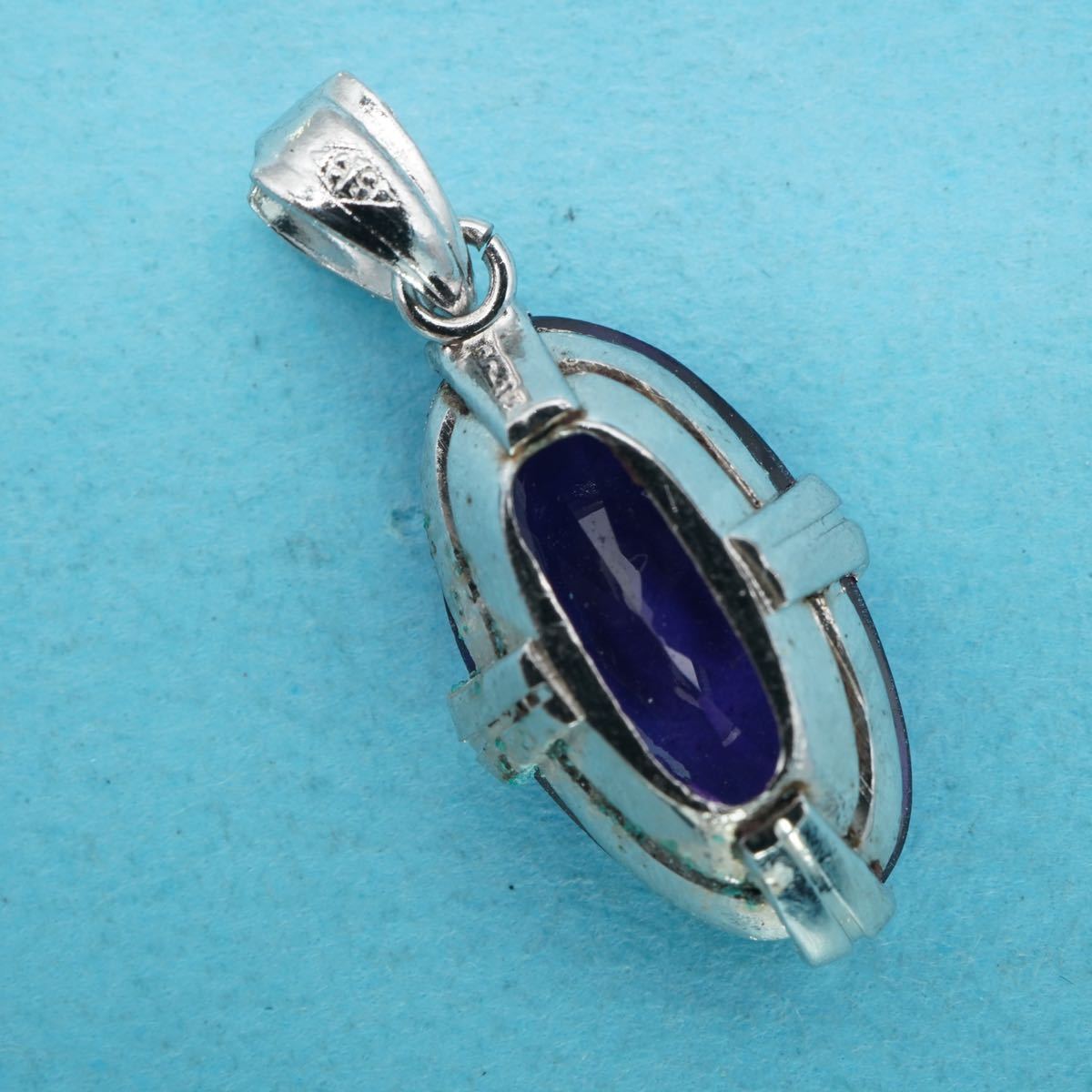 Yahoo!オークション - 【1097】バイオレットサファイア ペンダントトッ...