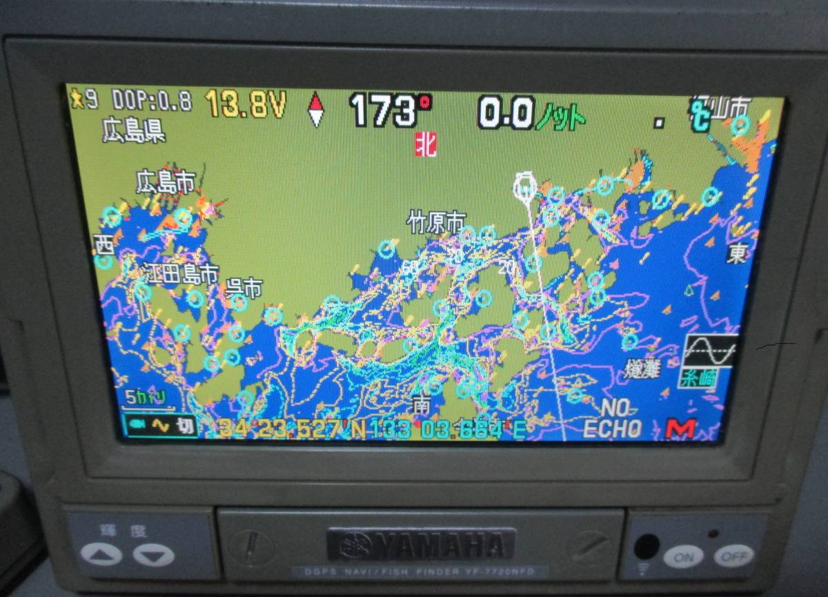 Yahoo!オークション - DGPS／ NAVI /FISH FINDER / YF-7720NFD