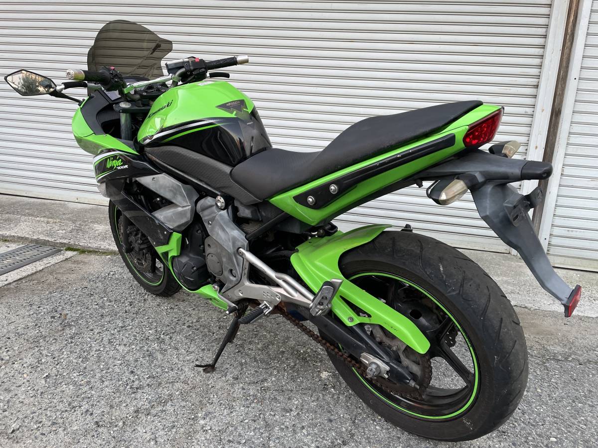 Yahoo!オークション - カワサキ ニンジャ400R ER400B 書類 鍵付き N...