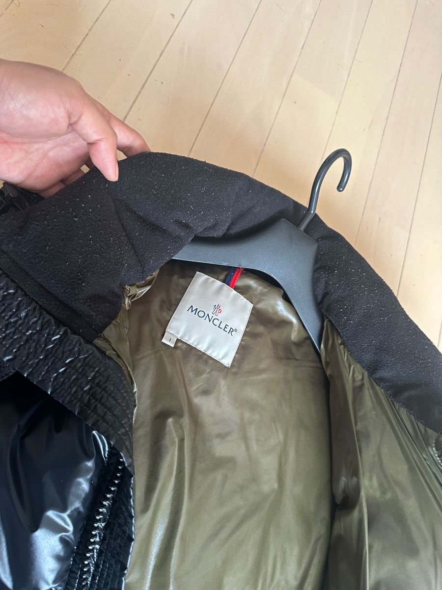 美品】MONCLERヒマラヤ ダウンジャケット シャイニーブラック 1 美品】MONCLERヒマラヤ ダウンジャケット シャイニーブラック 1