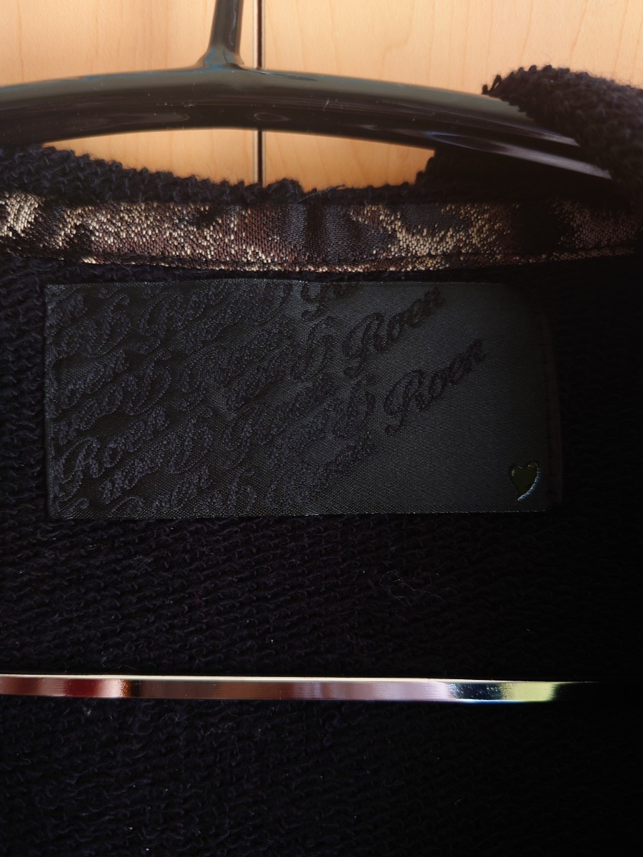 Yahoo!オークション - 未使用【Roen ロエン パーカー スカル ラメ 長...