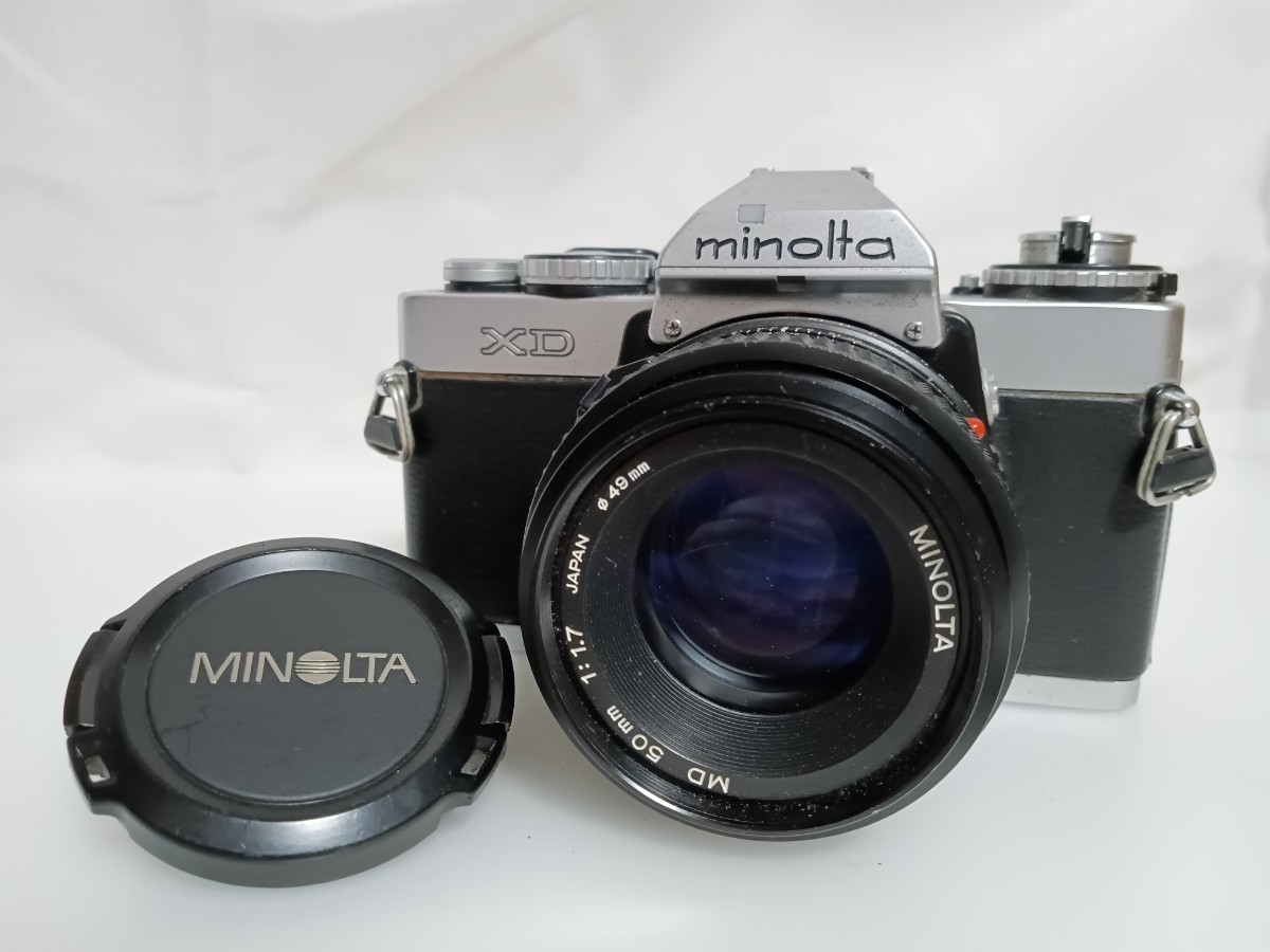 Yahoo!オークション - MINOLTA XD ミノルタ フィルム 一眼レフカメラ ...