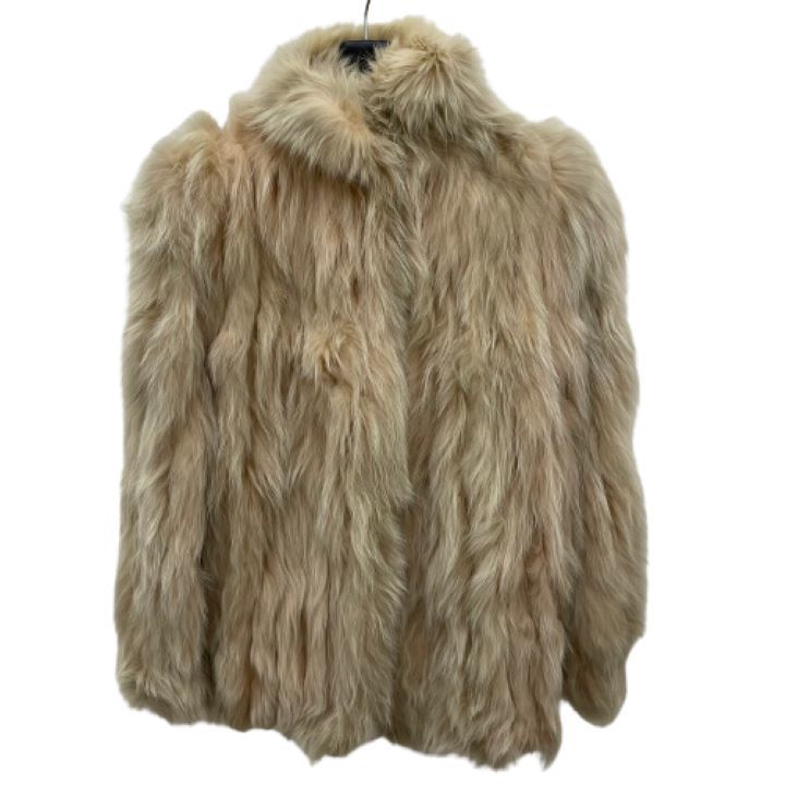 日本代購代標第一品牌【樂淘letao】－【fur】毛皮 ファーコート コート アウター ベージュ 名前入り ファッション レディース アンティーク コレクション★12858