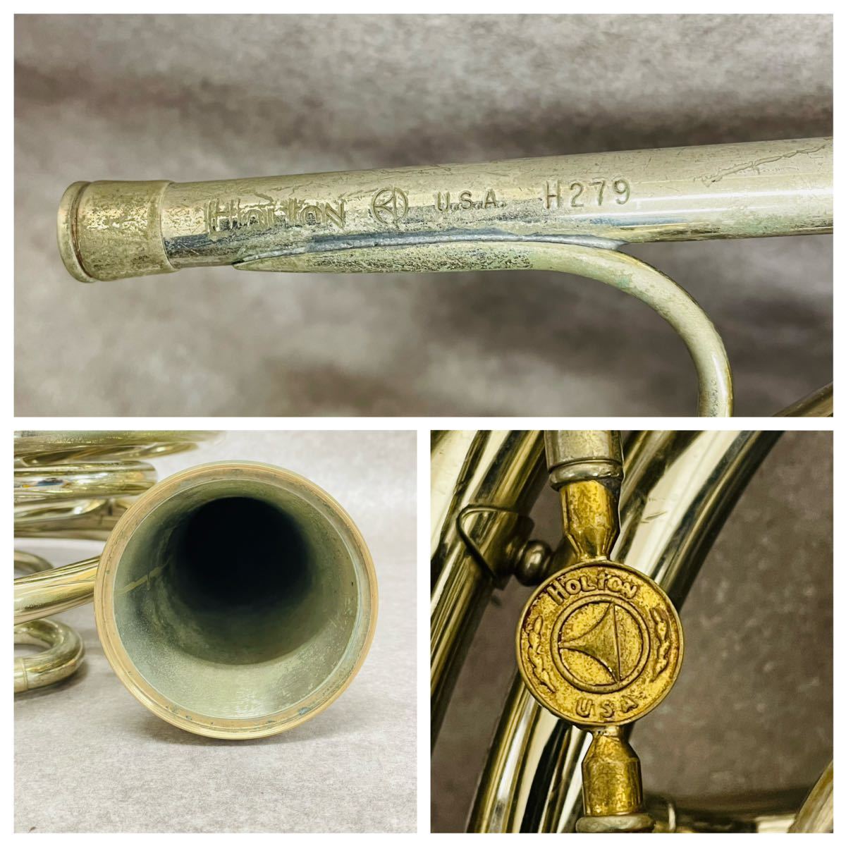 Yahoo!オークション - F8-1）Holton ホルトン ホルン H279 ハードケー...