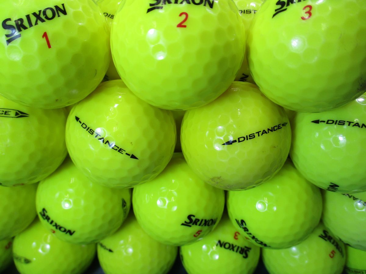 Yahoo!オークション - 8831【 級】スリクソン SRIXON DISTANCE [イエロ...
