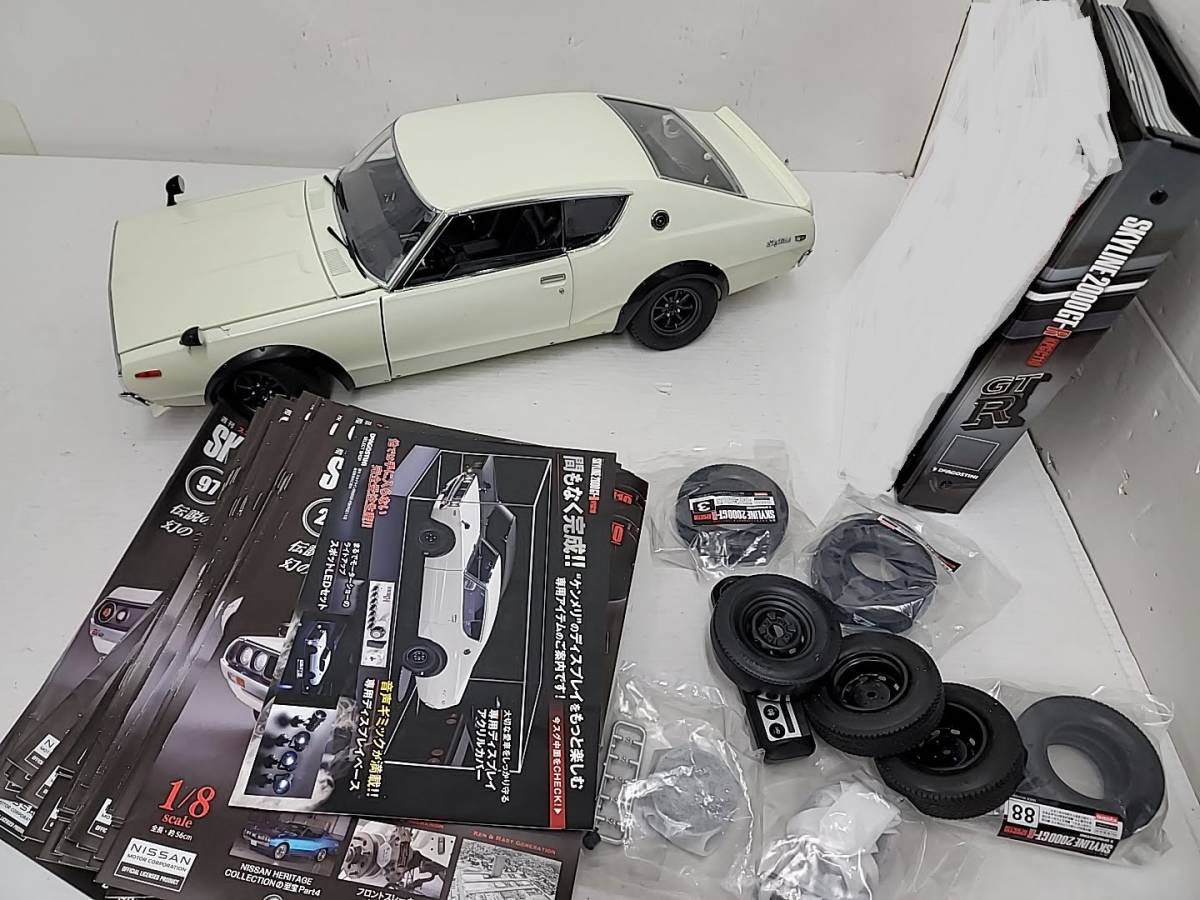 T072 12 37 ミニカー ジャンク DeAgostini/デアゴスティーニ スカイライン2000GT-R 完成品 KPGC110 11/16T出品(乗用車)｜売買されたオークション情報 ...