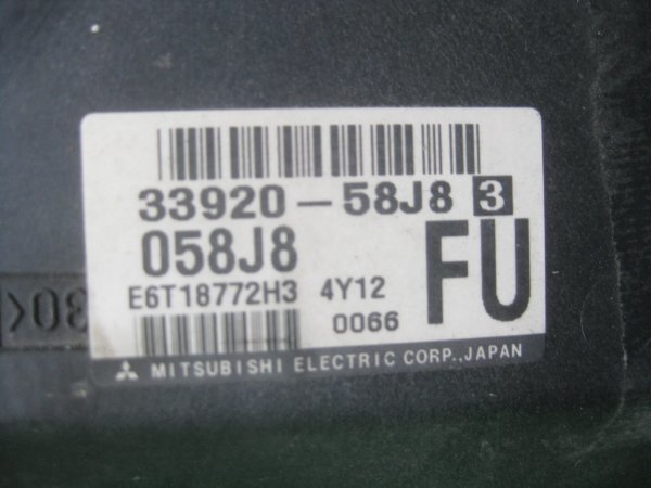 Yahoo!オークション - K33 ワゴンR RR DI 『MH21S』エンジンECU 33920-...