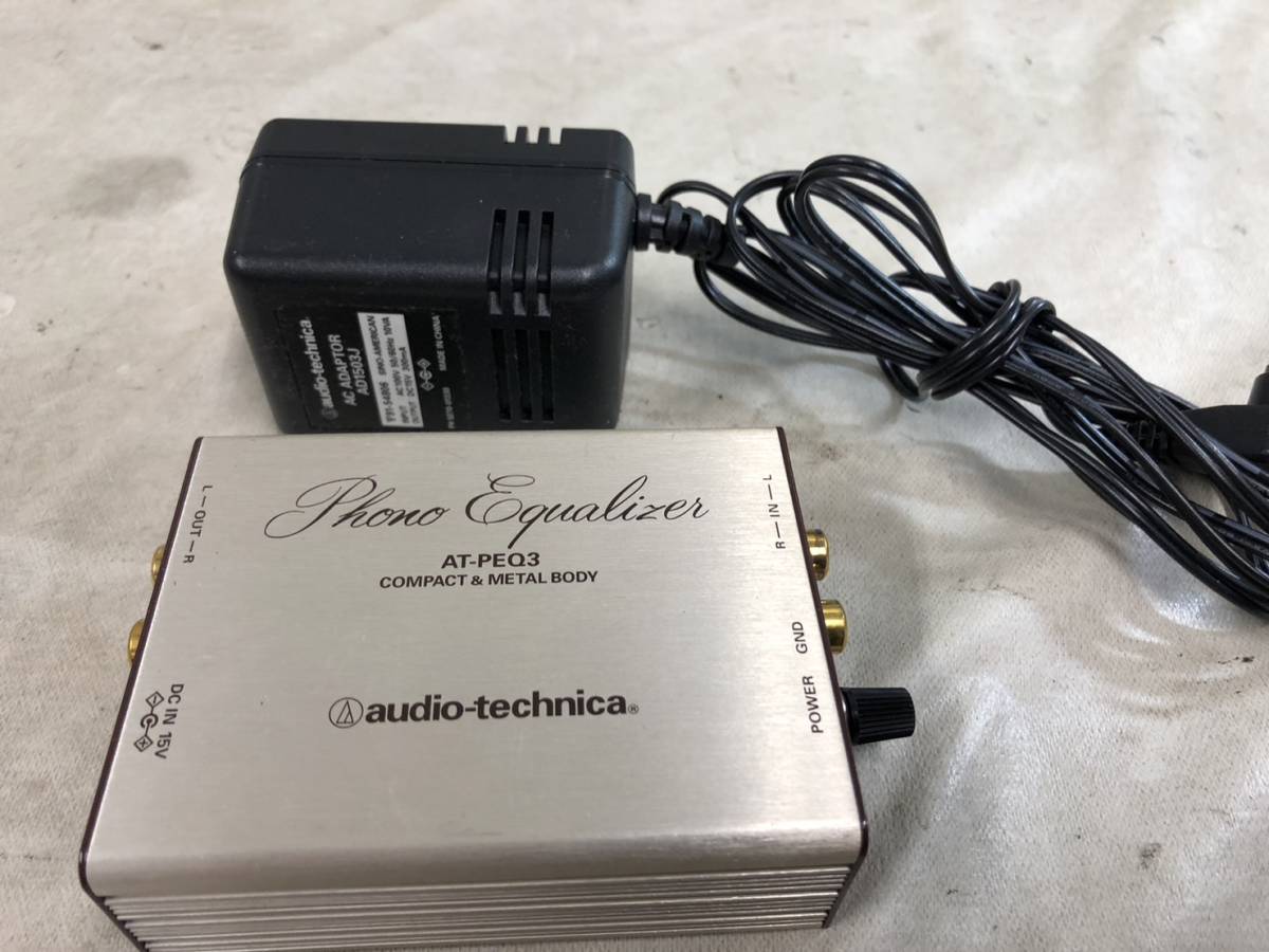 141 オーディオテクニカ フォノイコライザー AT-PEQ3 audio-technica(その他)｜売買されたオークション情報、yahooの商品情報をアーカイブ公開 - オークファン ...