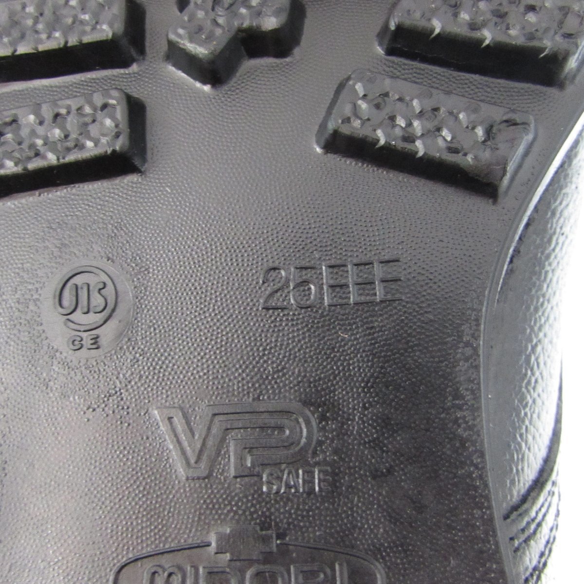 Yahoo!オークション - MIDORI ミドリ安全 安全靴 革製合成ゴム底 V251 ...