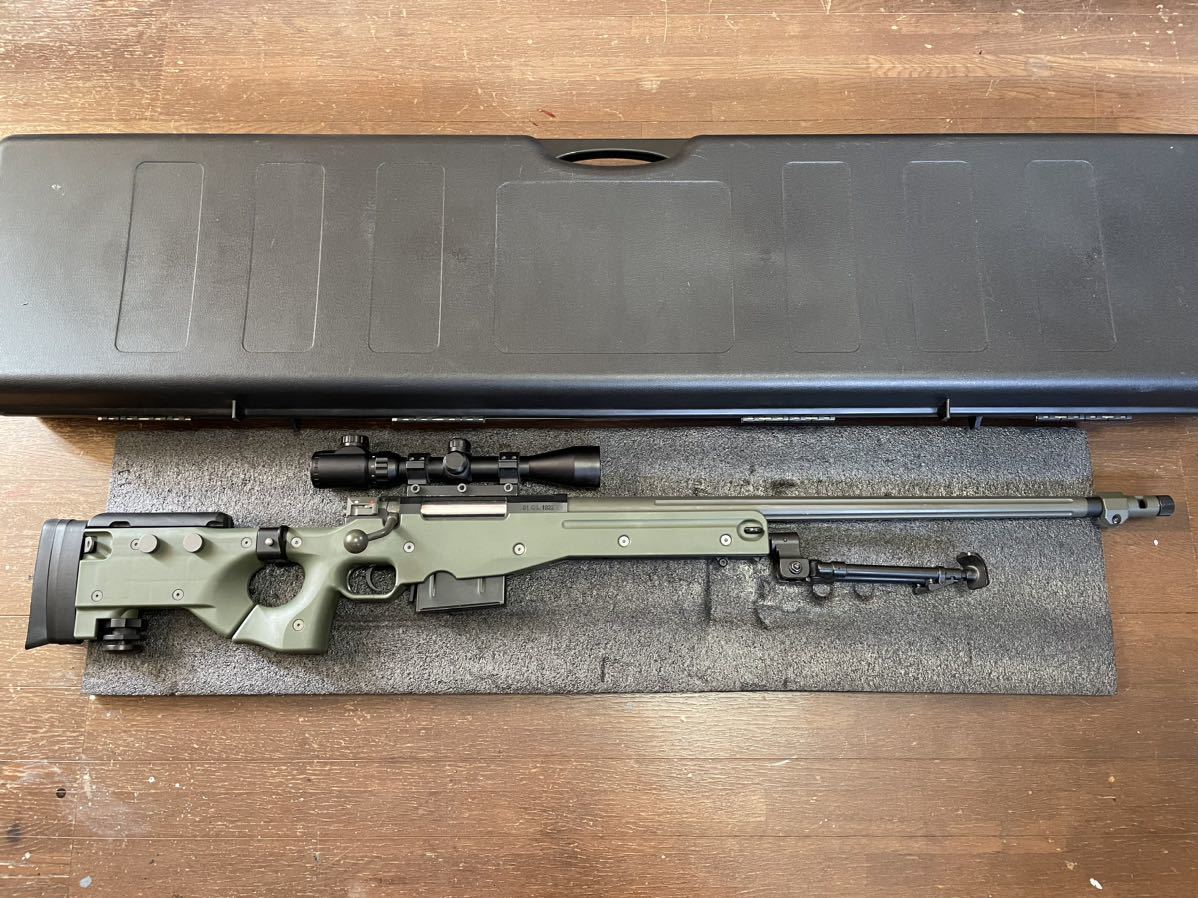 Yahoo!オークション - S&T AW338 ボルトアクション エアガン L96