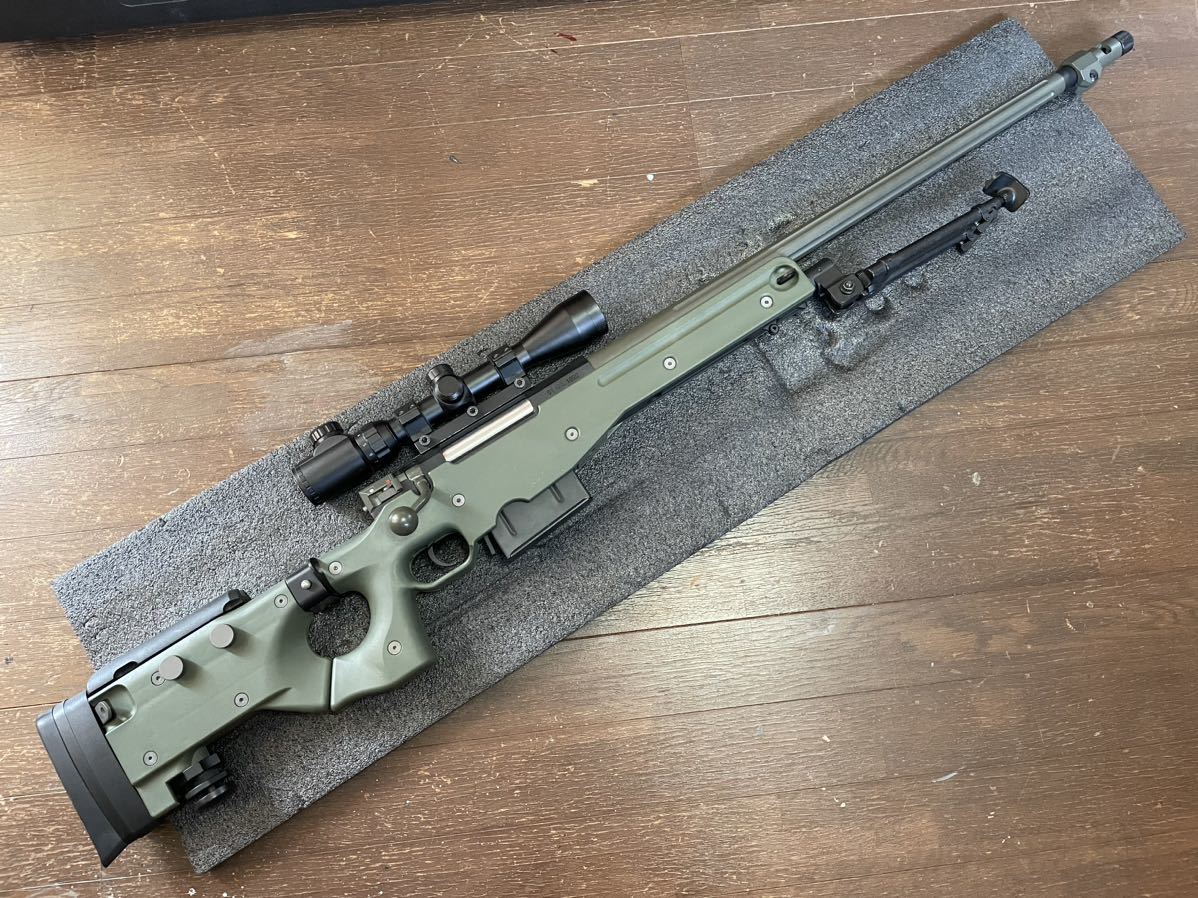 Yahoo!オークション - S&T AW338 ボルトアクション エアガン L96