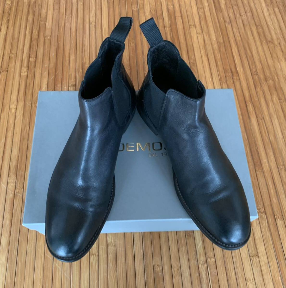 Yahoo!オークション - BOEMOS ボエモス サイドゴアブーツ ブラック 黒 ...