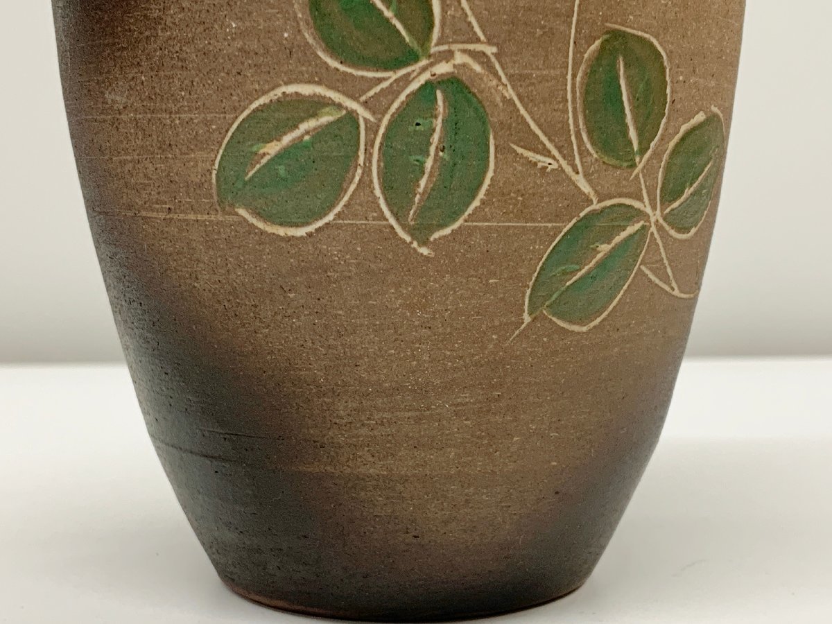 Yahoo!オークション - 備前焼 花瓶 フラワーベース 花器 高さ Yahoo!オークション - 備前焼 花瓶 フラワーベース 花器 高さ