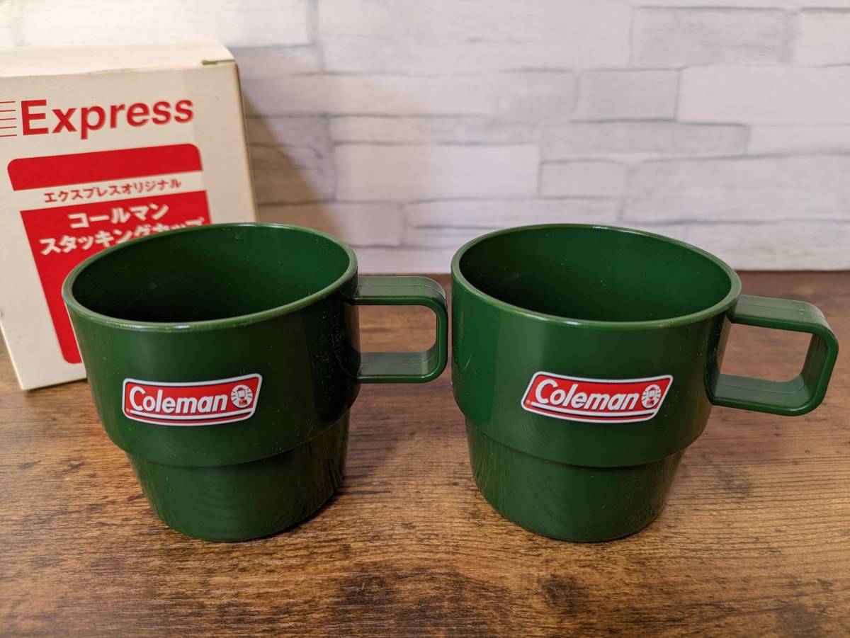 Y3478 Coleman コールマン スタッキングカップ 2個セット アウトドア キャンプ バーベキュー 旅行 旅 バイク ツーリング などに ^_^(カップ)｜売買されたオークション情報 ...