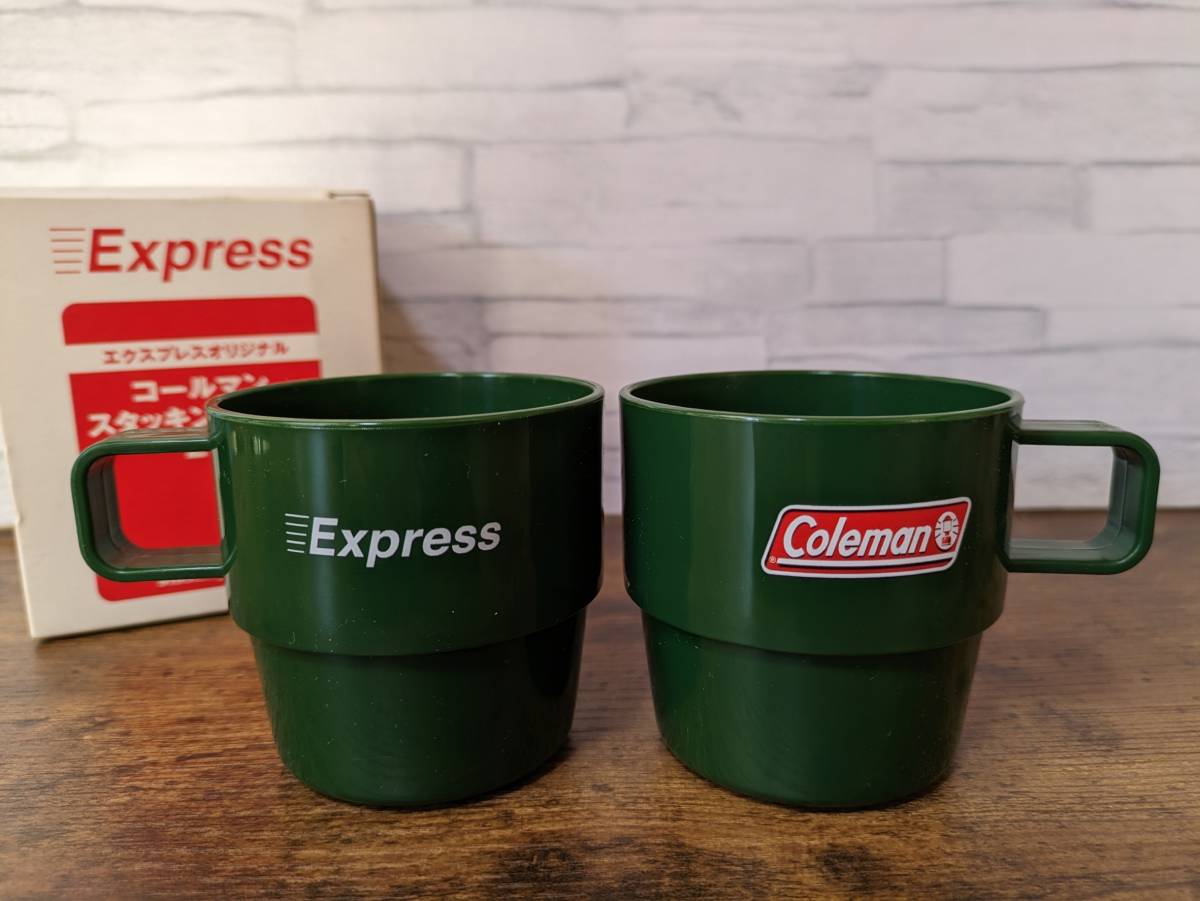 Y3478 Coleman コールマン スタッキングカップ 2個セット アウトドア キャンプ バーベキュー 旅行 旅 バイク ツーリング などに ^_^(カップ)｜売買されたオークション情報 ...