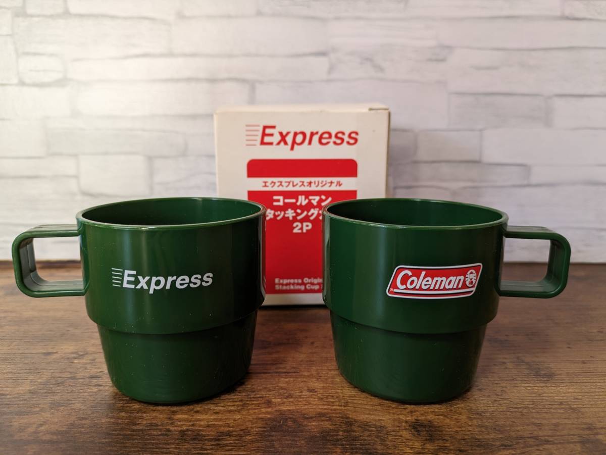 Y3478 Coleman コールマン スタッキングカップ 2個セット アウトドア キャンプ バーベキュー 旅行 旅 バイク ツーリング などに ^_^(カップ)｜売買されたオークション情報 ...