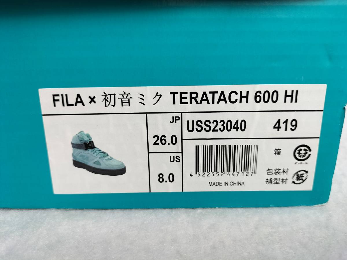 美品・未使用品 フィラ製 FILA x 初音ミク 靴 カジュアル 美品・未使用品 フィラ製 FILA x 初音ミク 靴 カジュアル