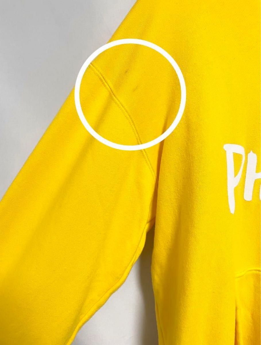 phatrnk ファットランク パーカー イエロー L 完売品 定番ロゴ phatrnk ファットランク パーカー イエロー L 完売品 定番ロゴ