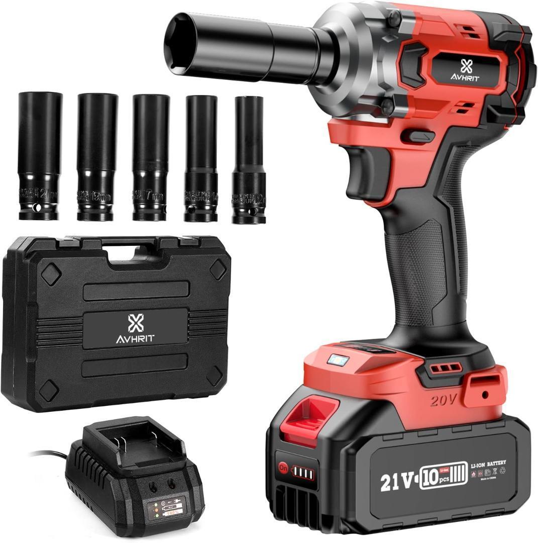 Yahoo!オークション - インパクトレンチ 450Nm LED照明ライト付き